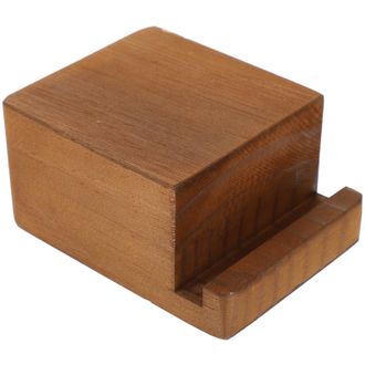 Valiclud Vintage Holz Schallplatten Regal St&auml;nder Stabiler Desktop Vinyl Record Storage Holder Rustikales Design Platzsparend f&uuml;r Langspielplatten Alben und CD