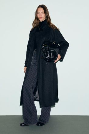 Gerard Darel Trench en laine m&eacute;lang&eacute;e - VERA - anthracite