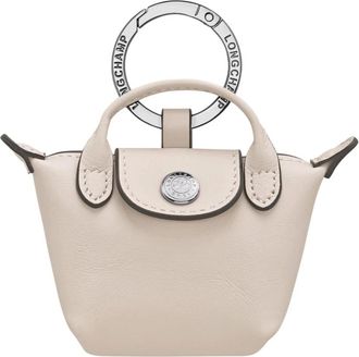 Longchamp Femme, Accessoires, Blanc, Taille: ONE Size Le Pliage Xtra - Porte-cl&eacute;s