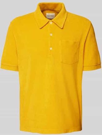 Closed Regular Fit Poloshirt mit Brusttasche