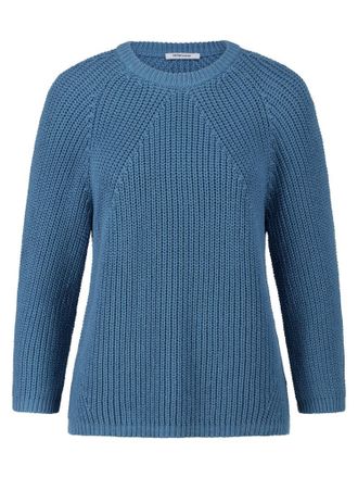 Peter Hahn Rundhals-Pullover Peter Hahn blau