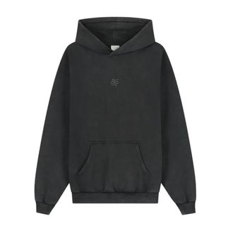 Filling Pieces Boxy Embroidered Hoodie - - Sweatshirts & Hoodies - Herren - Schwarzk - XL