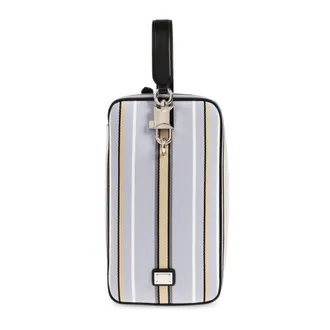 Dolce & Gabbana Homme, Sacs, Bleu, Taille: ONE Size Sac &agrave; main Lock en tissu jacquard