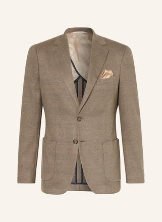 Paul Paul Anzugsakko Slim Fit Aus Jersey braun