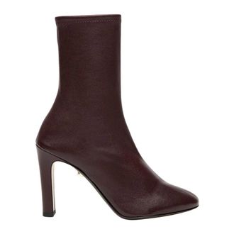 Alev&igrave; Stretch Nappa Stiefeletten - - Shoes - Damen - Braun - 37 EU
