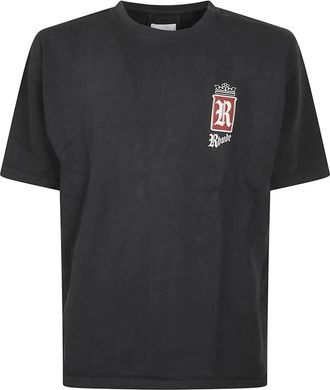 Rhude Homme, Tops, Noir, Taille: M Fumar 91 T-Shirt