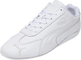 Puma Puma Baskets Speedcat Full Lthr unisexes pour adulte, Gris plume blanche, 14.5 Women/13 Men
