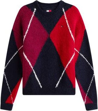 Tommy Hilfiger Pull imprim&eacute; &agrave; losanges