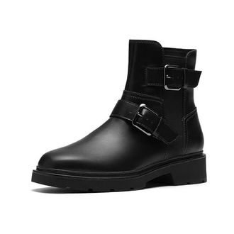 Clarks Lauryl Bay pour femme, cuir noir, 5