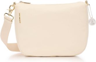 Mandarina Duck Damen Leder Hobo Mellow Leather, Almond