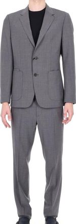 Ermenegildo Zegna Homme, Costumes, Gris, Taille: 2XL Techmerino Wash&Go Suit