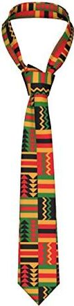 Generic Cravate Pour Hommes Motif Kente Rayures Triangles R&eacute;glable Cravates Formelle Cravates Homme Pour Remise De Dipl&ocirc;me &Eacute;v&eacute;nements F&ecirc;te