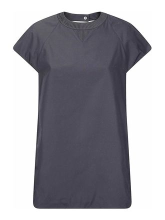 sacai Robe Au Genou - Noir