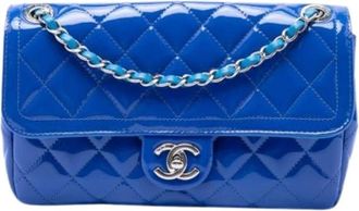 Chanel Sac bandouli&egrave;re Pre-owned - Femme - Pre-owned - Bleu - Taille: ONE Size