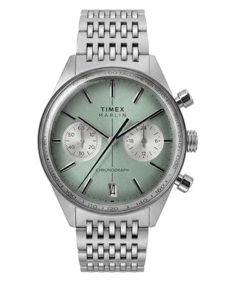 Timex Marlin Jet Silber Herren Armbanduhr TW2Y89800