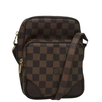 Louis Vuitton Sac bandouli&egrave;re Vintage Damier Ebene Pre-owned - Femme - Pre-owned - Brun - Taille: ONE Size