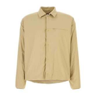 Herno Gef&uuml;tterte Jacke mit Knopfverschluss - - Jackets - Herren - Beige - M