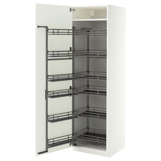 IKEA METOD Hochschrank mit Auszugschrank