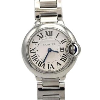 Cartier Pre-owned Ballon Bleu en acier inoxydable &agrave; quartz - Femme - Pre-owned - Blanc - Taille: ONE Size