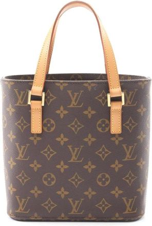 Louis Vuitton Sac &agrave; main vertical Monogram pr&eacute;-poss&eacute;d&eacute; - Femme - Pre-owned - Brun - Taille: ONE Size