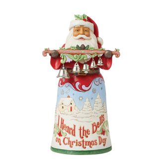 Enesco Heartwood Creek by Jim Shore Limited Edition 18th Annual Christmas Song Santa Figurine