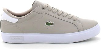 Lacoste Homme, Chaussures, Beige, Taille: 40 EU Powercourt Baskets