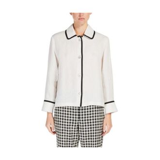 Max Mara Damen, Blusen & Hemden, Weiß, XSGröße