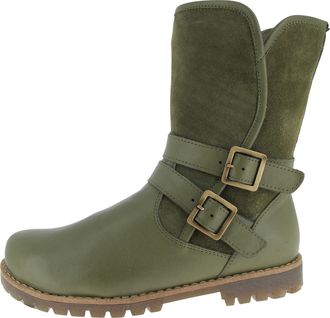 Andrea Conti Damen Chelsea Boot Stiefelette, Oliv, 36 EU