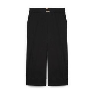 Fiorella Rubino Damen, Hosen, Schwarzk, XLGr&ouml;&szlig;e