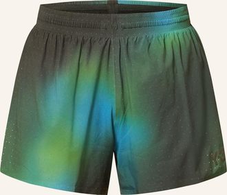 Yohji Yamamoto 2-In-1-Laufshorts gruen