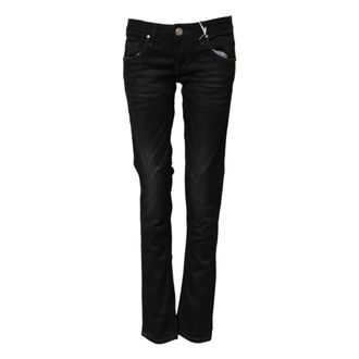 Acht Low Waist Skinny Denim - - Jeans - Damen - Schwarzk - W26