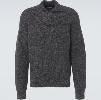 The Row Polopullover Jora aus Mohair aus Seide