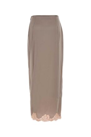 Valentino Garavani Lace Skirt - Gray
