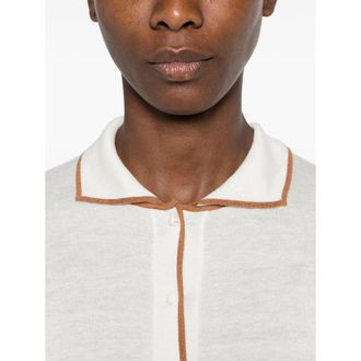 Max Mara Silk-Wool Blend Sweater - White