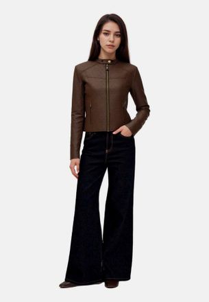 Guess Lederjacke Jacke ANITA Lederjacke (1-St)
