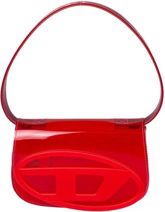 Diesel Hobo Bags - 1Dr Tpu Handbag, Red - Gr. unisize - in Rot - f&uuml;r Damen