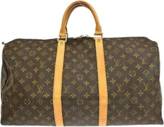 Louis Vuitton unisex, Pre-owned, Brun, Taille: ONE Size Sac Keepall Pre-owned