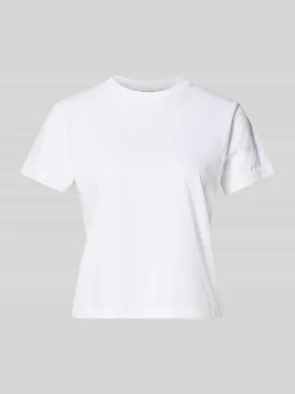 Anine Bing Regular Fit T-Shirt mit Logo-Stitching