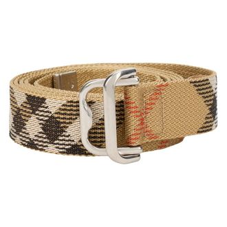 Burberry Web-G&uuml;rtel mit Karomuster - - Accessories - Herren - Beige - L