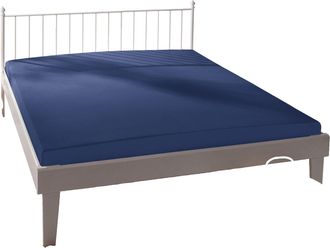 Bella Donna Formesse Spannbettlaken Bella Donna Elastic-Jersey-Stretch Marine Gr&ouml;&szlig;e 200x220 cm - 200x240 cm