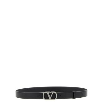 Valentino Garavani VLogo Signature G&uuml;rtel - - Accessories - Herren - Schwarzk - 90 CM