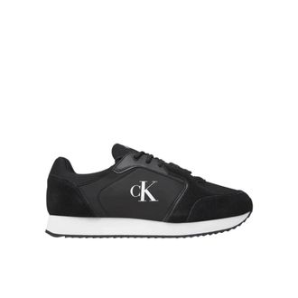 Calvin Klein Homme, Chaussures, Noir, Taille: 43 EU Baskets Style Runner Dynamique