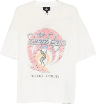 Represent Represent, Homme, Tops, Beige, Taille: M Beach Boys Tour T-Shirt