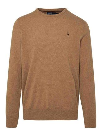 Polo Ralph Lauren Pull Col Bateau - Marron