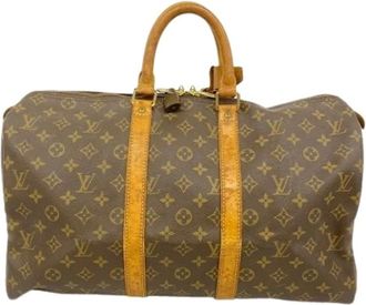 Louis Vuitton unisex, Pre-owned, Brun, Taille: ONE Size Sac Week-End Pre-owned