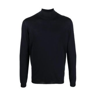 Goes Botanical Midnight Blue Merinowollpullover - - Knitwear - Herren - Blau - 3XL