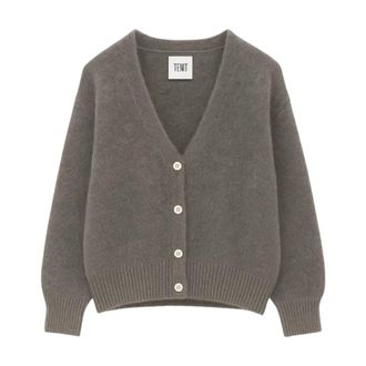 Tiffany & Co. Lilje Mohair Cardigan - - Knitwear - Damen - Grau - ONE SIZE