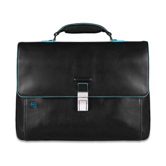 Piquadro Erweiterbare Laptop-Aktentasche 15-6 - - Bags - Herren - Schwarzk - ONE SIZE