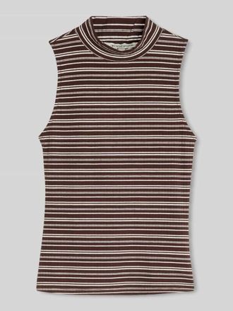 Tom Tailor Denim Slim Fit Blusentop aus Viskose-Mix