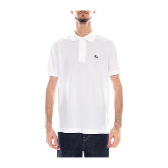 Lacoste Maglietta M/C con Logo - - Tops - Herren - Wei&szlig; - XL